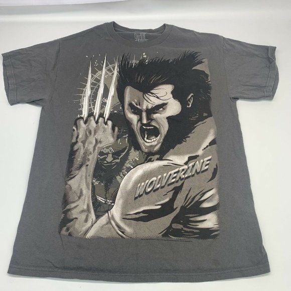 Marvel | Shirts | Marvel Wolverine Claw Print Tshirt Mens Size Medium ...